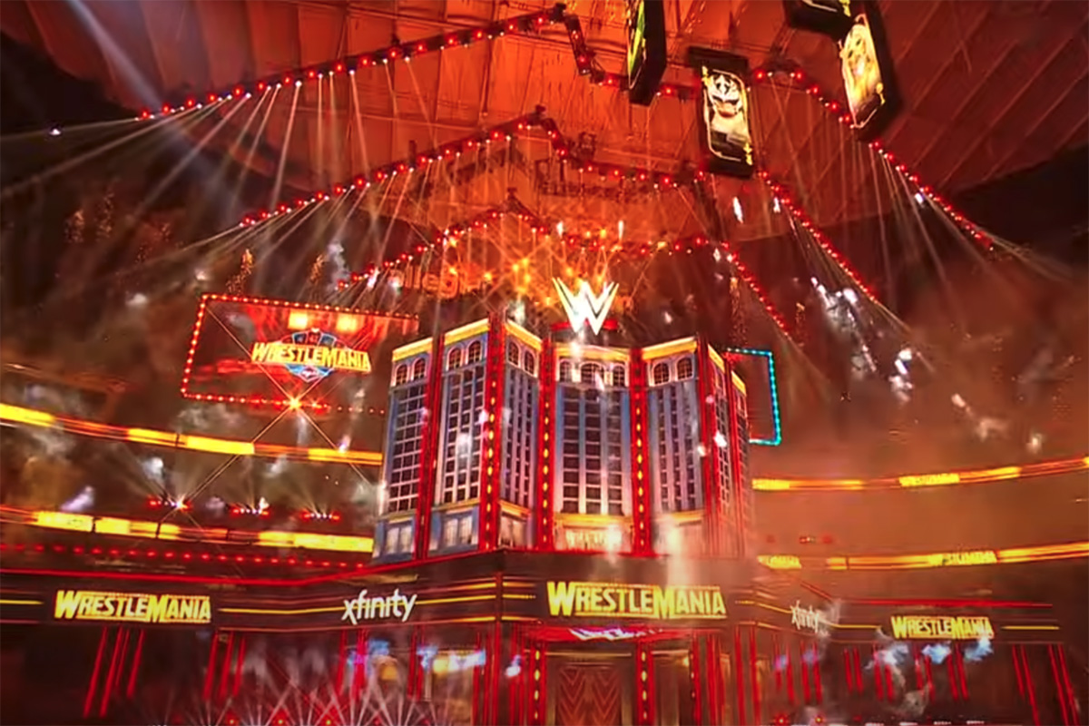 WrestleMania 41 set revealed in Las Vegas | Sports