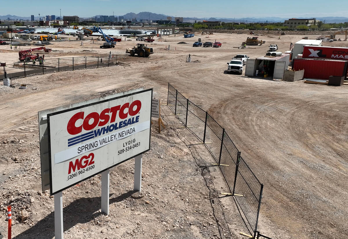 New Las Vegas Costco under construction in the southwest valley | Business