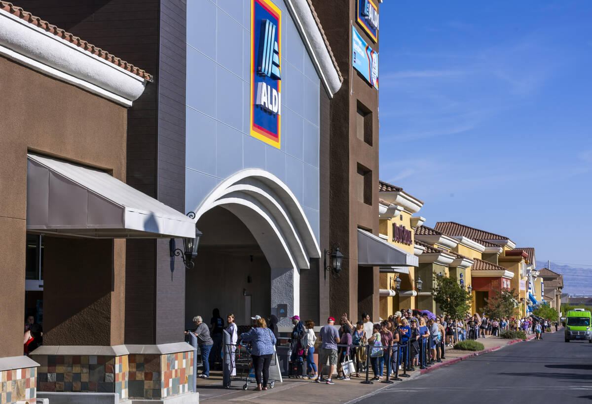 German grocer Aldi sets opening date for 3rd store Las Vegas-area store ...
