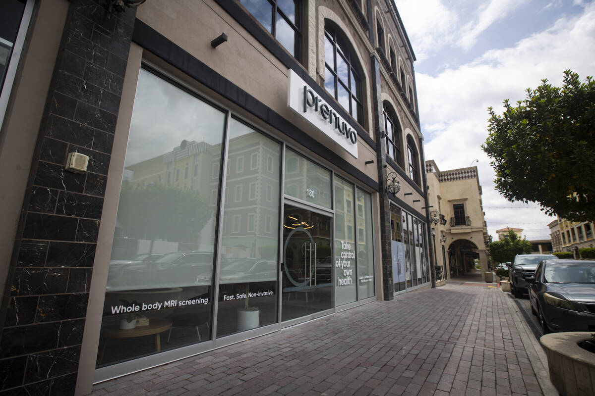 Prenuvo, a preemptive MRI scanning clinic, opens in Las Vegas | Business