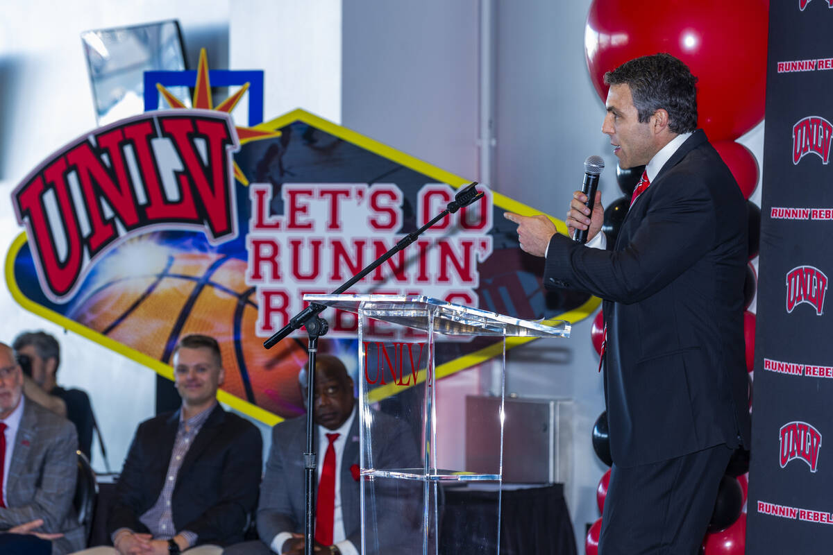 UNLV basketball’s Josh Pastner assembles first team in transfer portal ...