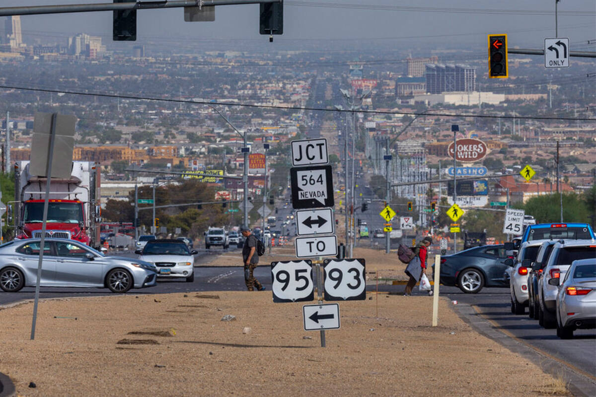 Las Vegas intersections with the most crashes | Local Las Vegas | Local