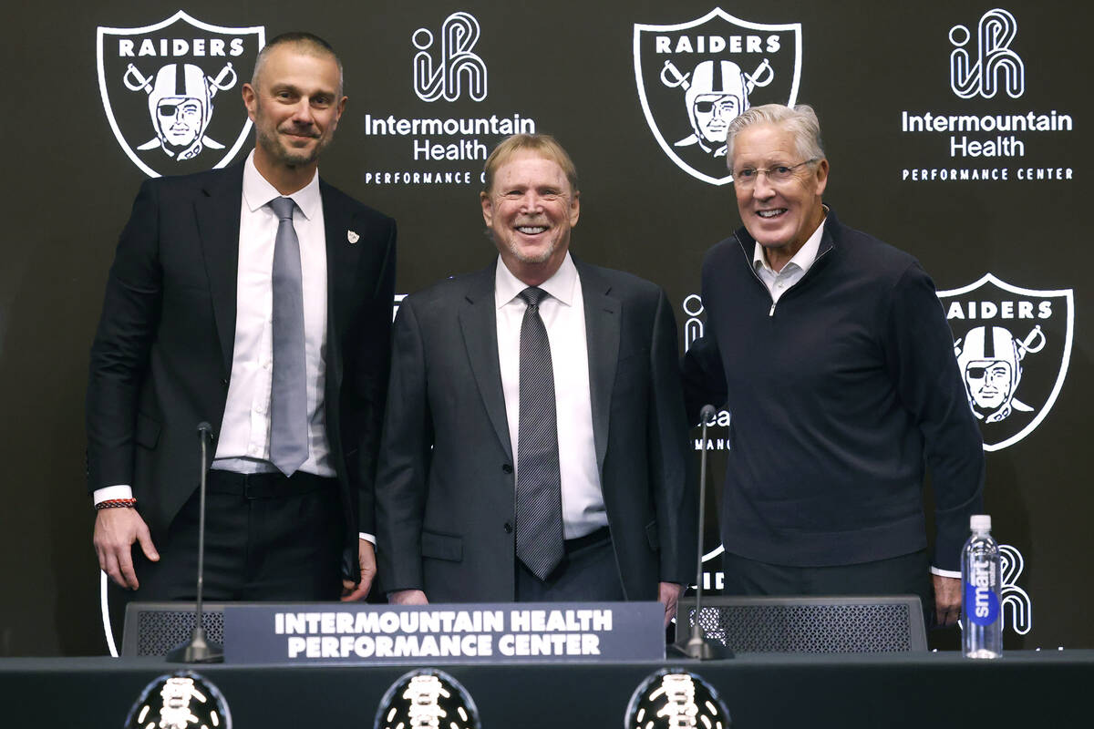 Raiders owner Mark Davis excited to work with Pete Carroll, Tom Brady ...