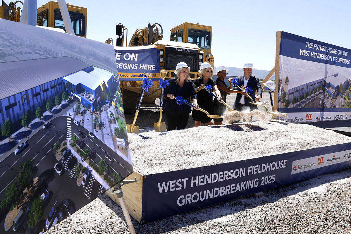 Officials break ground on West Henderson Fieldhouse | Henderson | Local