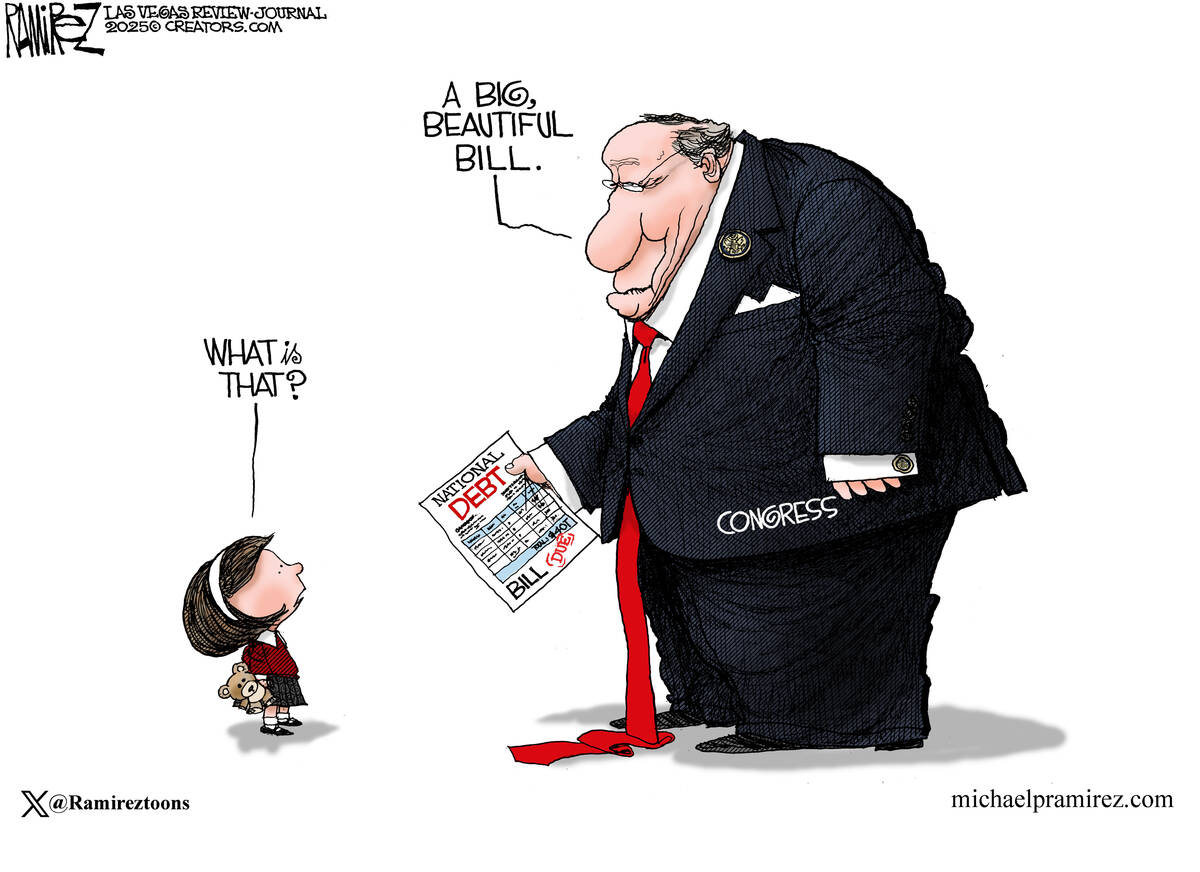 CARTOON: Hefty tab | Michael Ramirez | Opinion