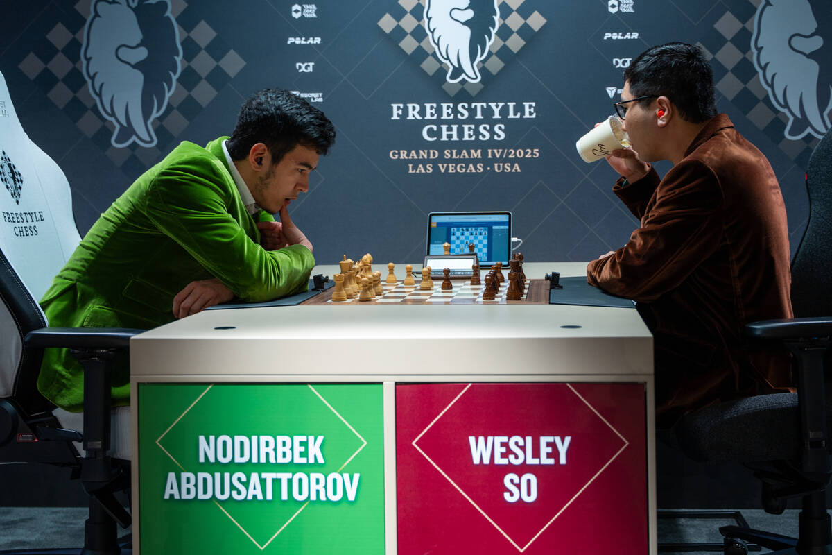 Freestyle Chess event draws Magnus Carlsen, others to Strip | The Strip | Local