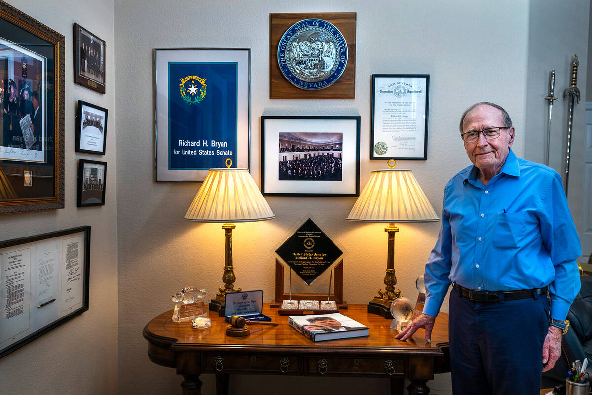 Richard Bryan Q&A: Former Nevada governor, U.S. Senator keeping active ...