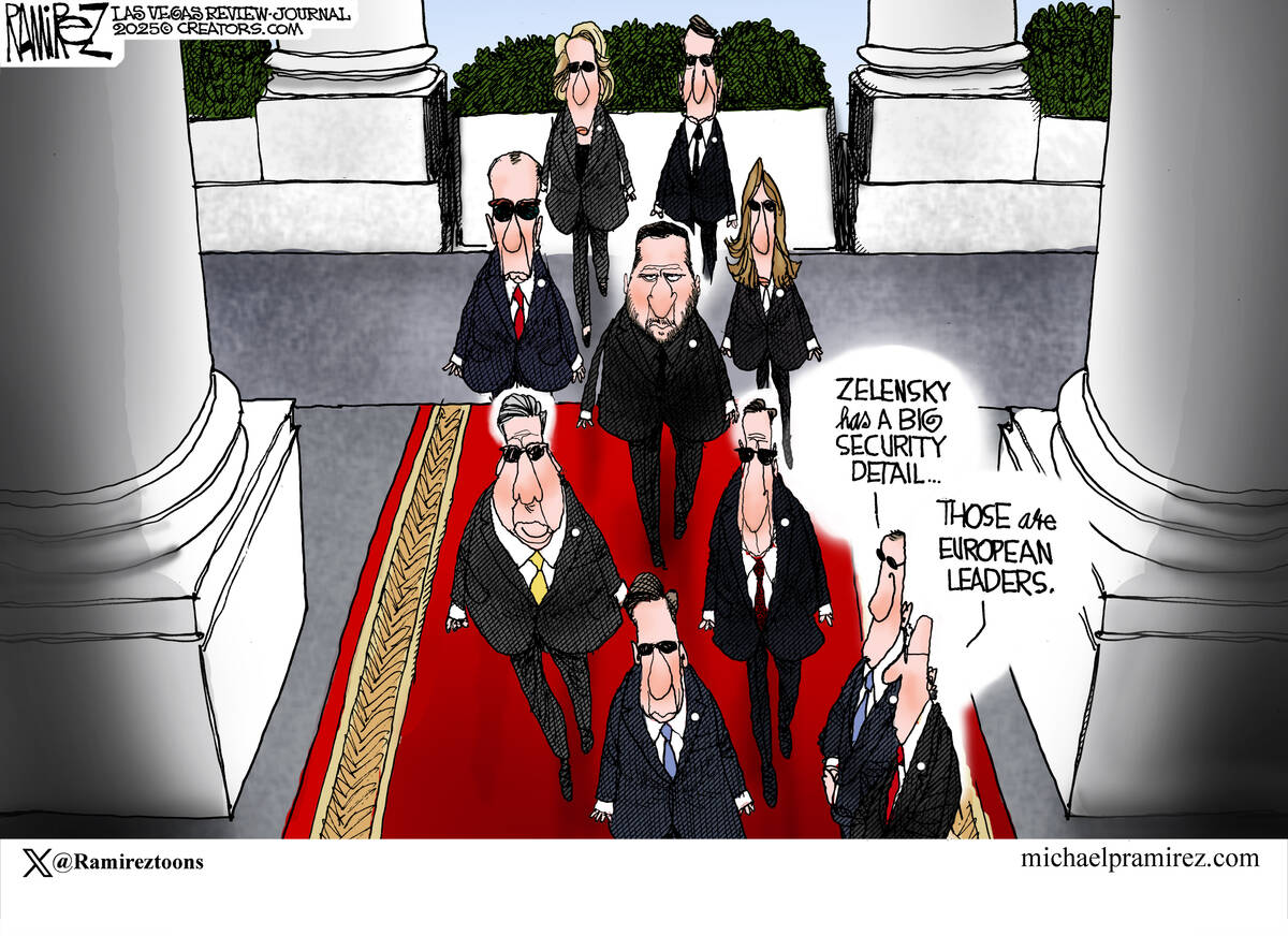 Peace talks? | CARTOON | Michael Ramirez | Opinion