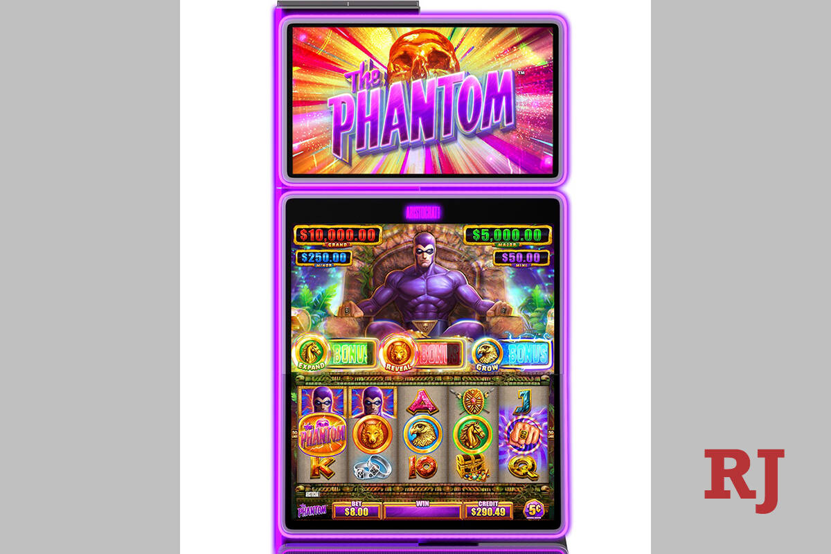 Aristocrat Gaming brings The Phantom to Las Vegas casino slot machines ...