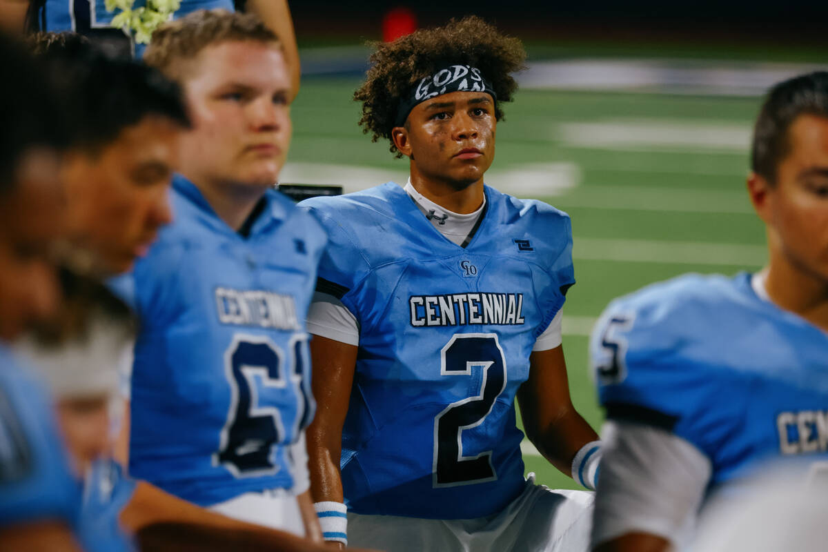 Bishop Gorman football defeats Centennial behind Maika Eugenio | Nevada ...