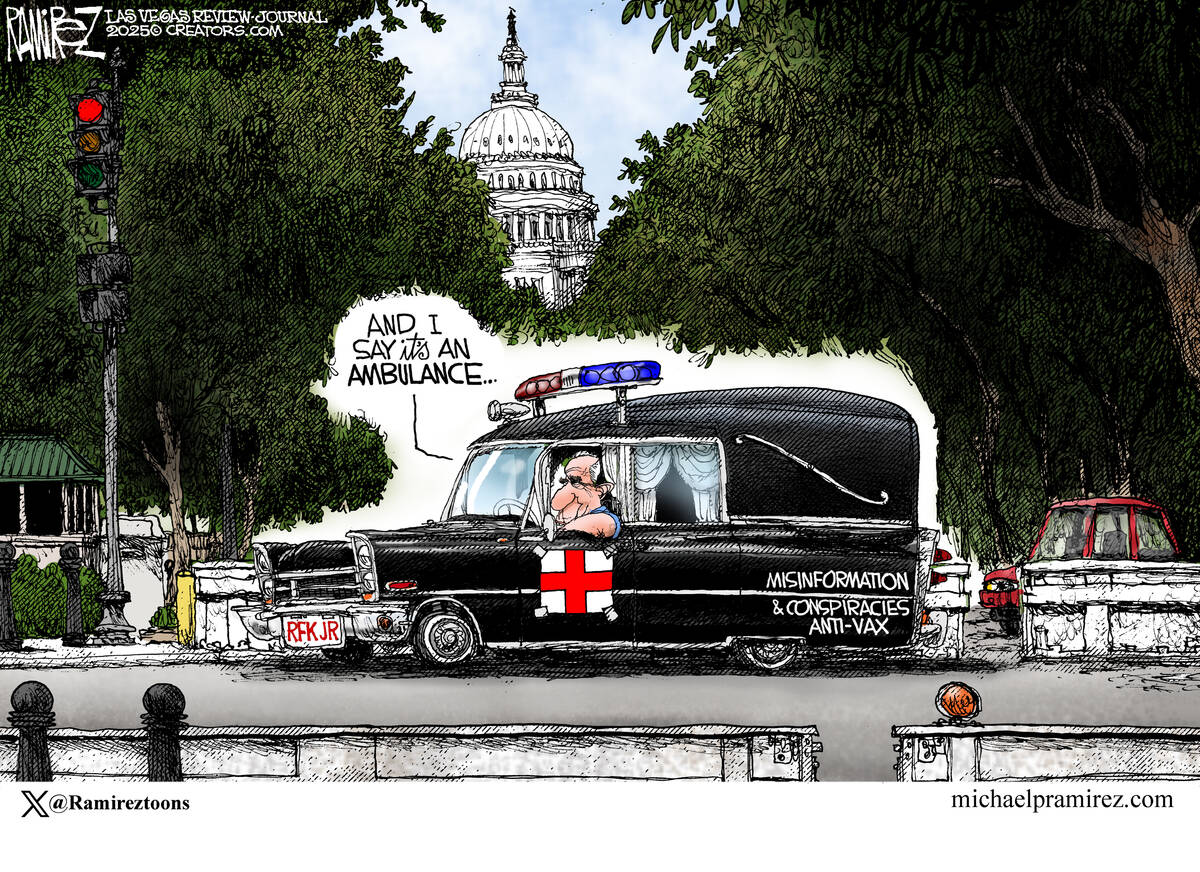 What RFK is up to now | CARTOON | Michael Ramirez | Opinion