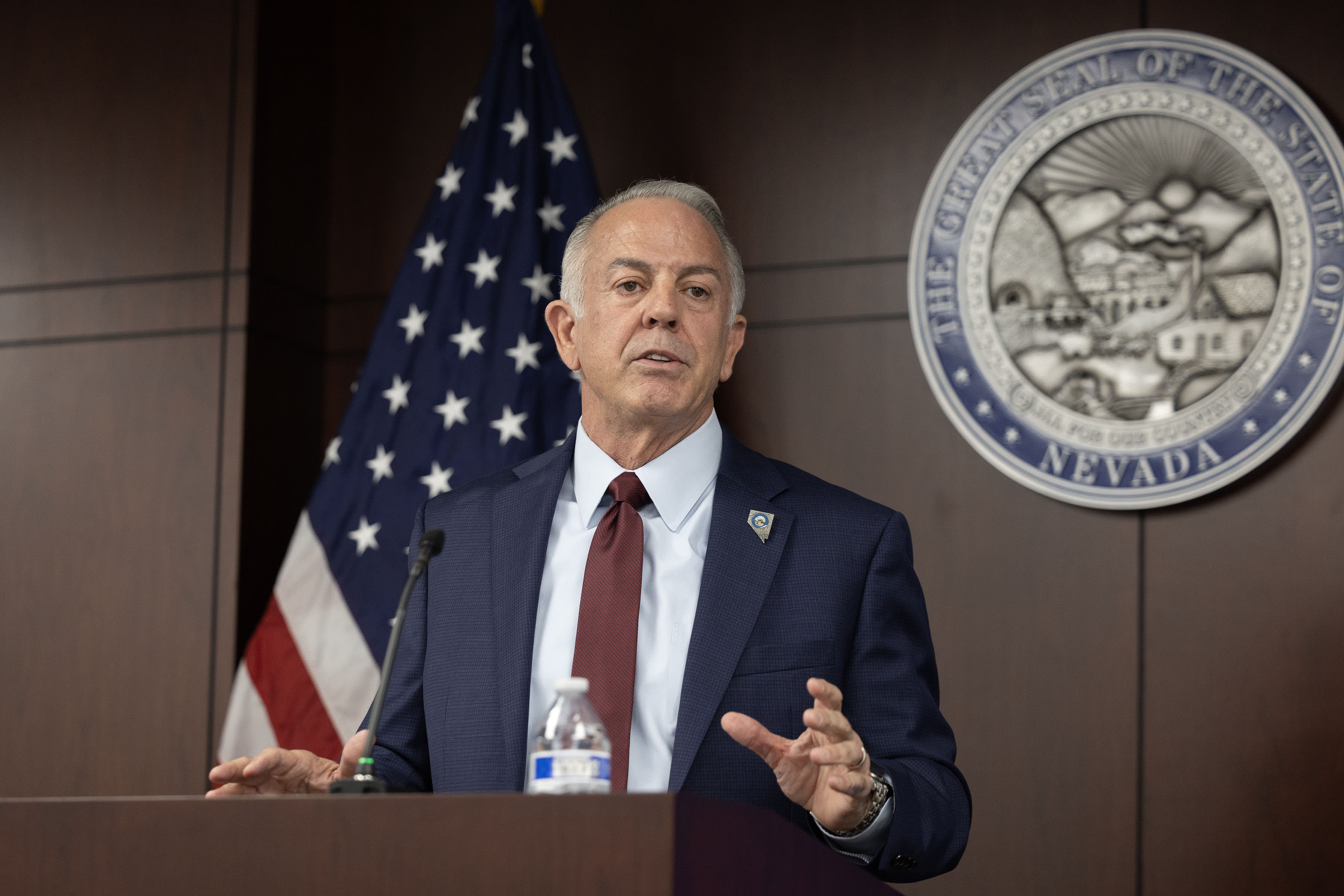 Joe Lombardo defends absence, calls cyberattack his most serious crisis ...