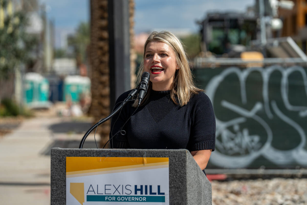 Alexis Hill from Reno launches 2026 bid for governor | Nevada | News ...
