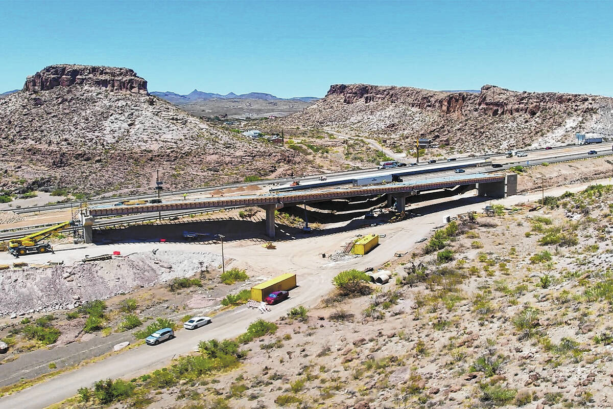 I-40/U.S. 93 interchange, highway widening projects in Arizona 50% ...