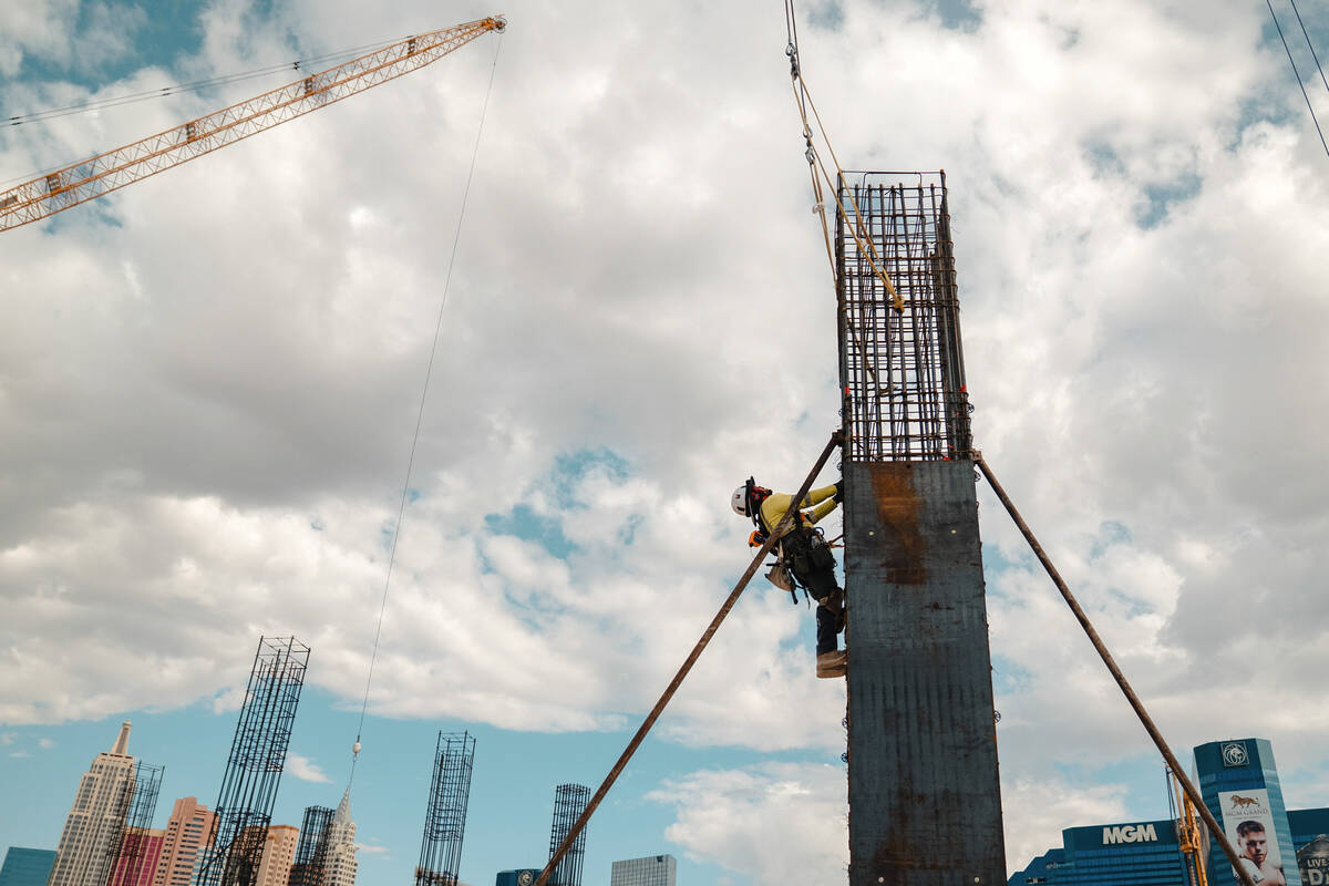 Athletics’ Las Vegas ballpark project hits vertical construction milestone | Athletics | Sports