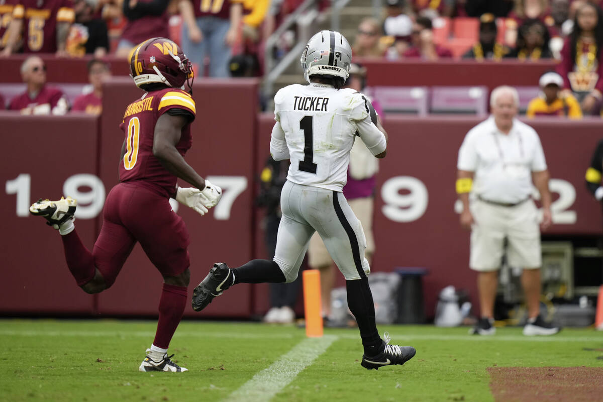 Tre Tucker’s career day a bright spot in Raiders’ ugly loss to ...