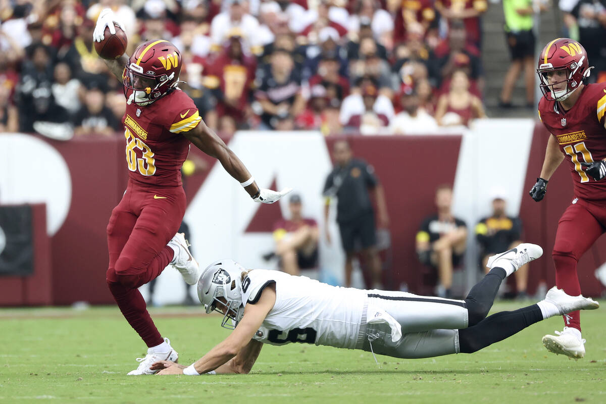 Raiders get failing grades in blowout loss to Washington Commanders ...