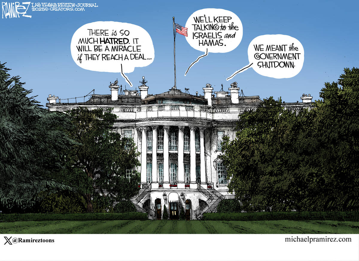 Lack of trust | CARTOON | Michael Ramirez | Opinion