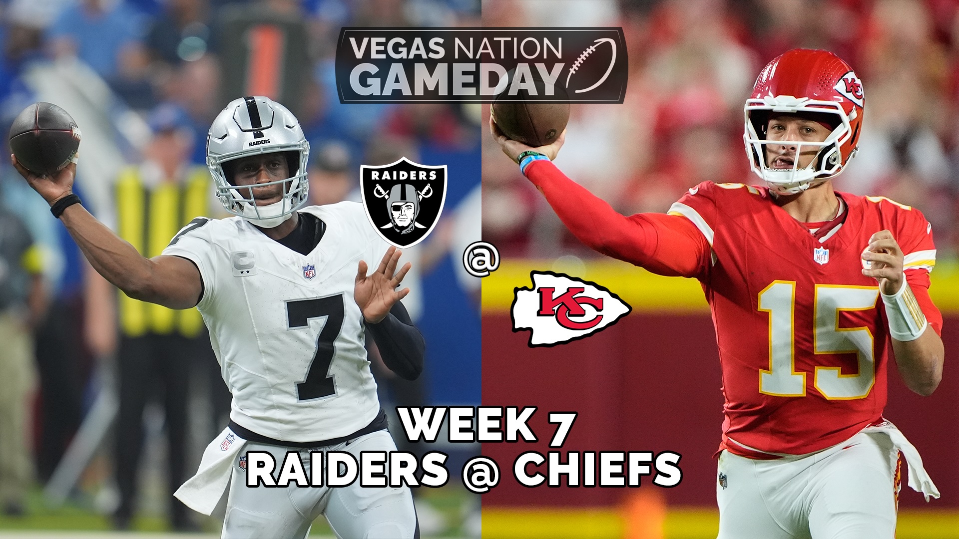 Raiders Renewing Rivalry With Chiefs — Vegas Nation Gameday Week 7 ...