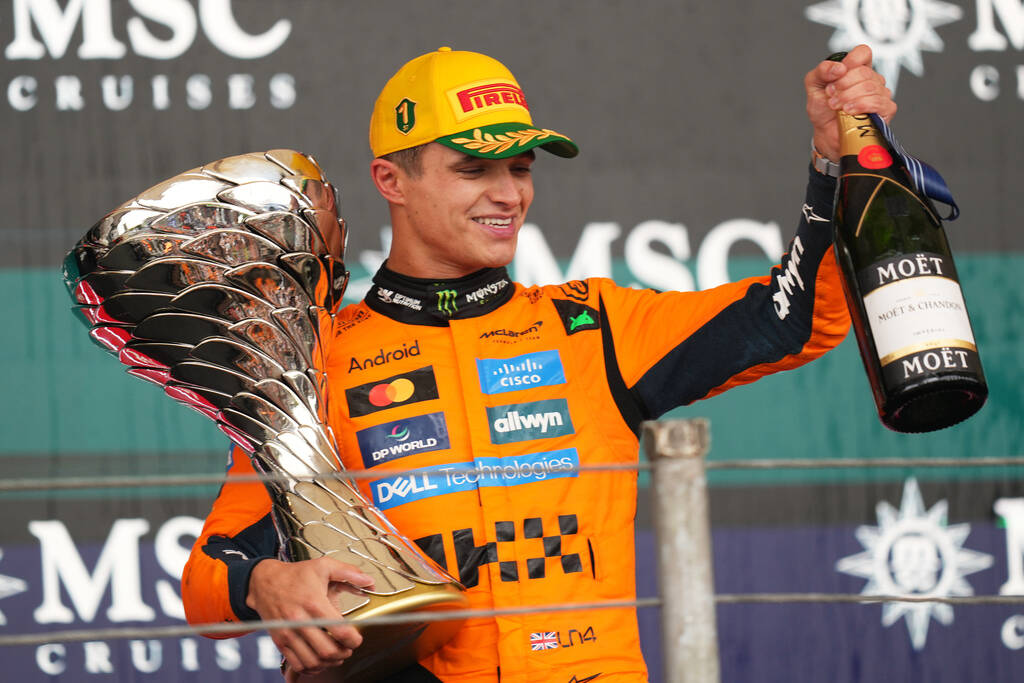 Formula 1 Las Vegas Grand Prix drivers entry list features Lando Norris ...
