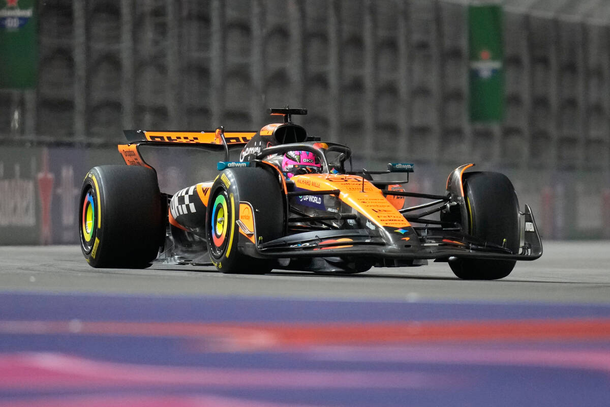 McLaren cars disqualified from F1 Las Vegas Grand Prix; Max Verstappen ...