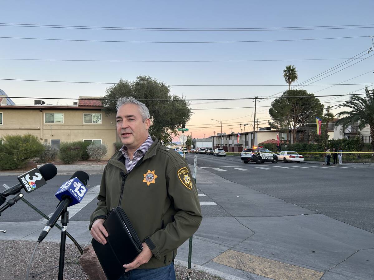 Las Vegas police: One man killed after argument in central valley ...