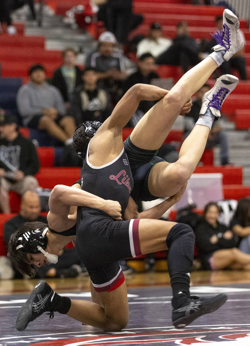 Nevada Preps: Liberty High’s Kaio Sims eyes state wrestling title ...