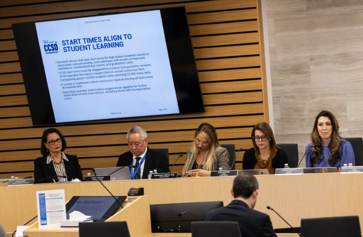 CCSD School Board hears support for ICE walkouts, criticism of new bell ...