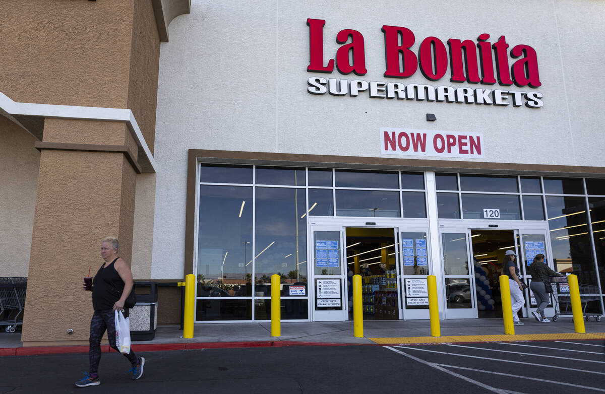 Las Vegas Hispanic grocery store La Bonita Supermarkets opens new ...